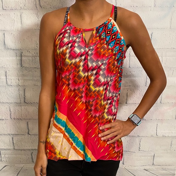 Cato | Tops | Silky Multicolored Tank | Poshmark